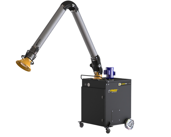 DiversiTech Fred Jr Portable Fume Extractor with 10′ Arm | Air ...