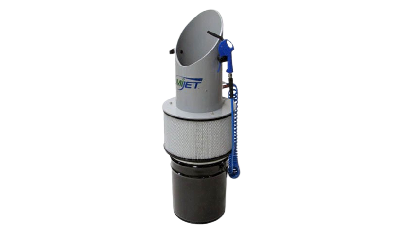 MiJet 8″ Diameter Angled Top | Air Filtration Systems